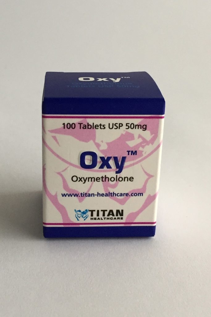 Oxy Titan HealthCare (Oxymethlone, Anadrol) 100tabs (50mg/tab) - Steroids.TO