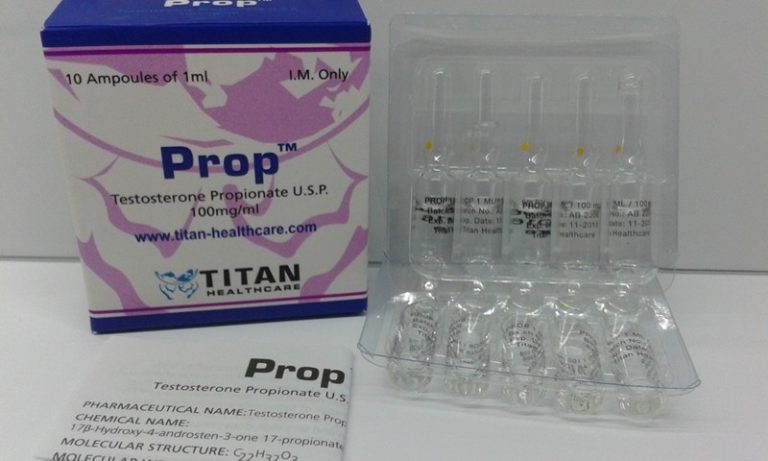 Prop Titan HealthCare (Testosterone Propionate) - Steroids.TO