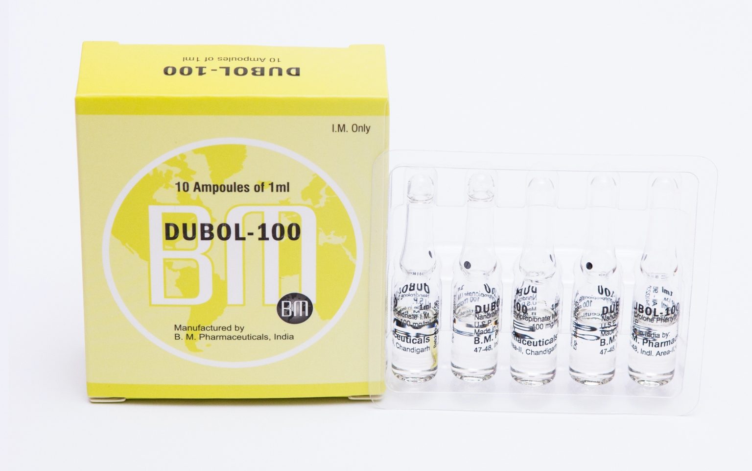 Dubol 100 BM Pharmaceuticals (Nandrolone Phenylpropionate) 10ML ...
